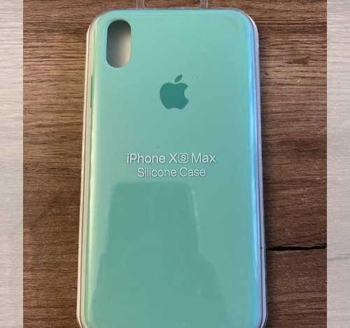 Чехол на iPhone XS max Silicone Case