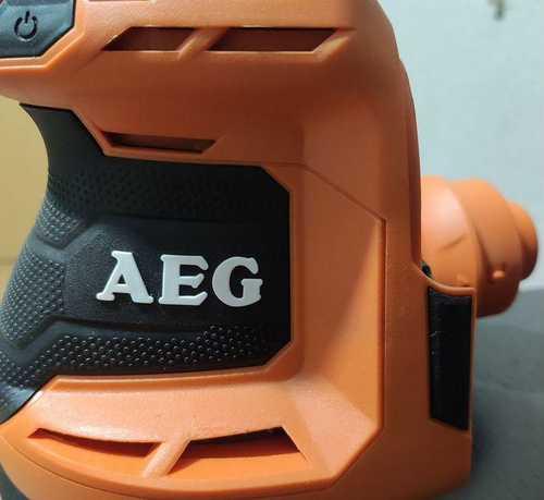 Эксцентриковая шлифмашина AEG BEX18-125-0 без akб