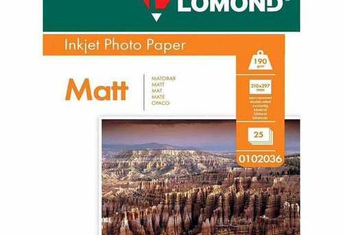 Упаковка бумаги lomond InkJet Photo Paper A4 25л 1