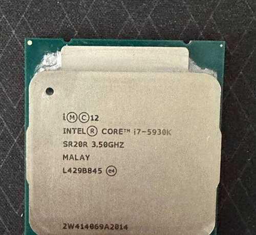 Процессор Intel core I7 5930K 2011