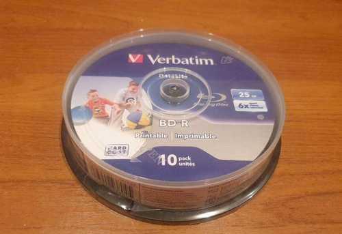 Болванка Verbatim BD-R Blu-ray 25gb