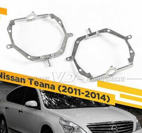 Рамки для замены линз в фарах Nissan Teana 2011-20