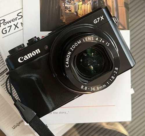 Фотоаппарат canon powershot g7 x mark ii