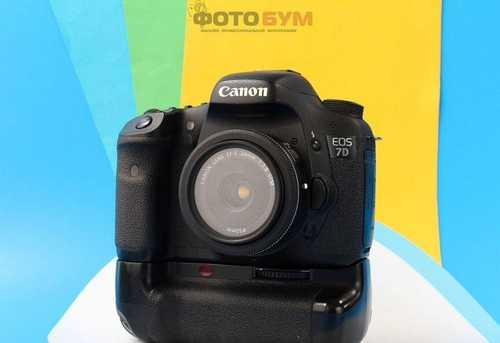 Фотоаппарат Canon 7d + объектив Canon EF-S 24mm