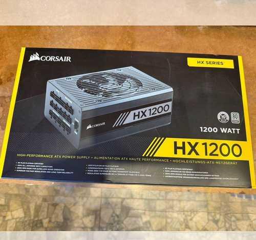 Блок питания Corsair HX 1200 W (2шт в наличии)