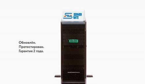 Сервер HP ML350 Gen10 8SFF 2x6230R 128GB