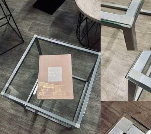 Стильный журнальный стол куб в стиле лофт
