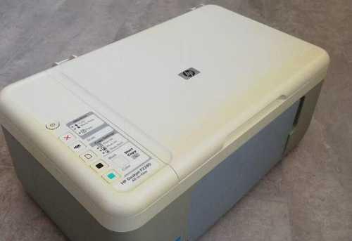 Цветной струйный принтер сканер HP