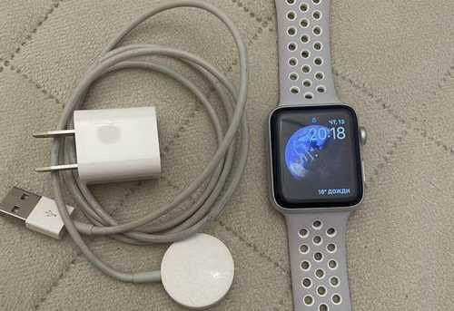 Часы apple watch 2 42mm Nike band