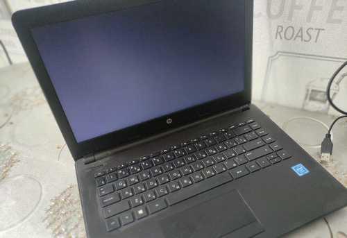 Ноутбук 14" HP 14-bs000ur, 256 ГБ, Celeron N3060, RAM 8 ГБ, Intel HD Graphics 400