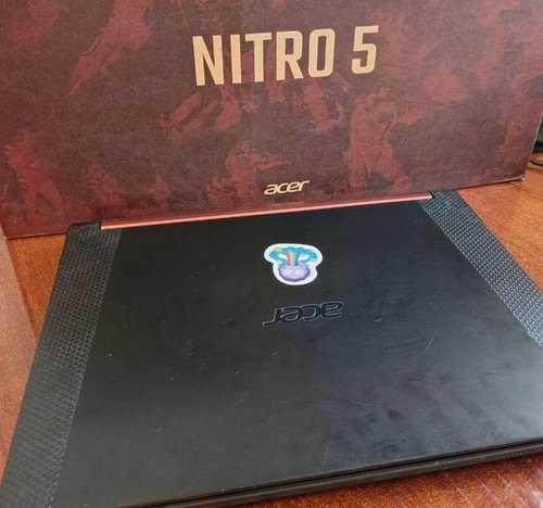 Игровой ноутбук acer nitro 5 an515 43 r45p