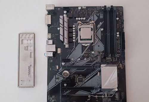 Asus prime z370 + i7-8700k