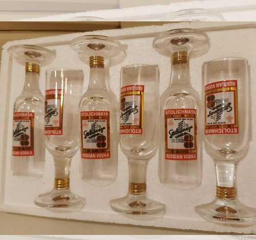 Набор стопок Russian vodka