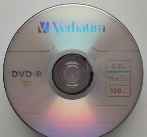 Болванка Verbatim DVD-R 5шт