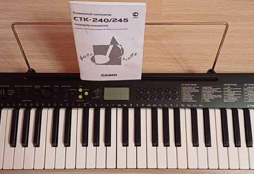 Синтезатор casio ctk-240