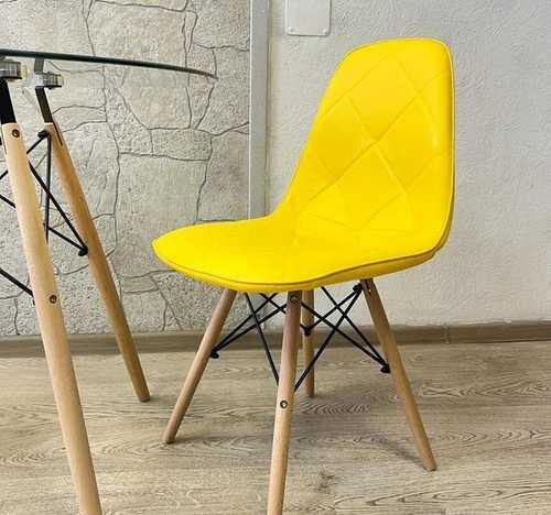 Стул DSW Eames жёлтый