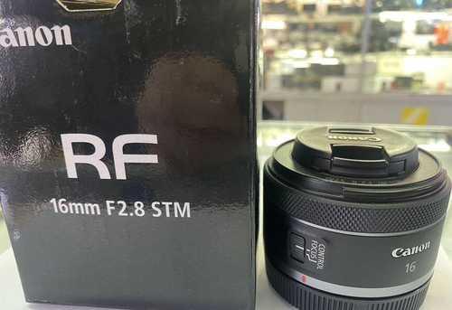 Canon RF 16mm f 2.8 stm