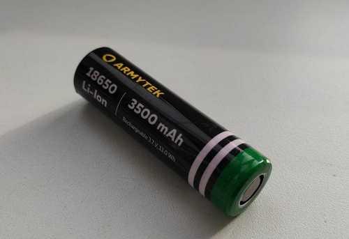 Новый аккумулятор 18650 "Armytek"