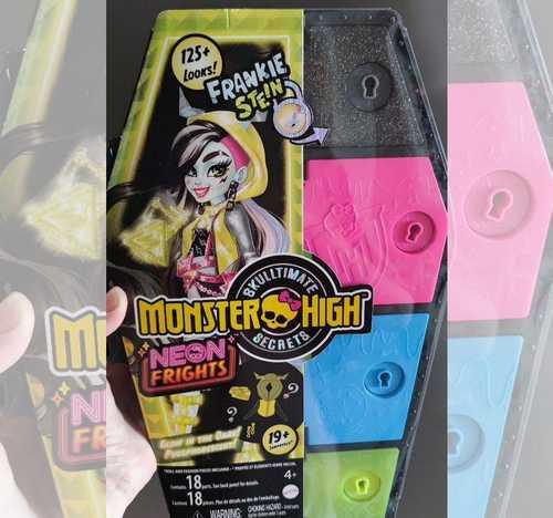 Monster high g3 Френки неон