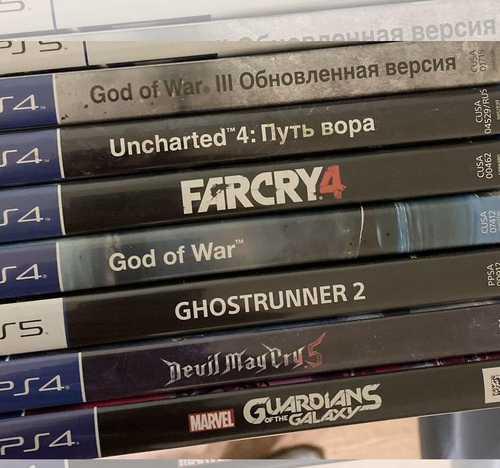 Диски на ps4 и ps5
