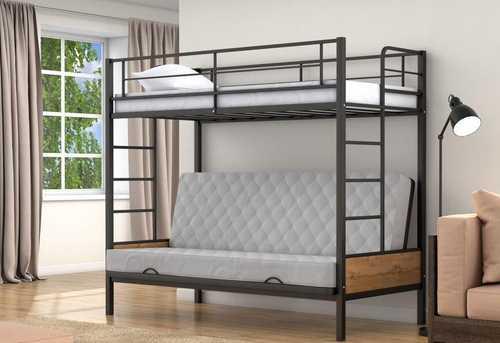 Кровать двухъярусная Дакар-1 с диваном