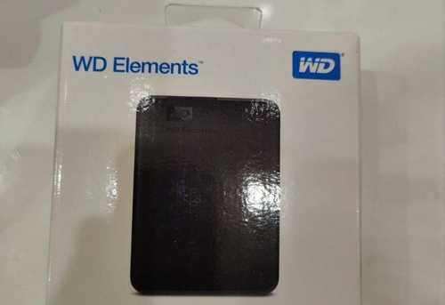 Переносной жёсткий диск WD Elements 1TB