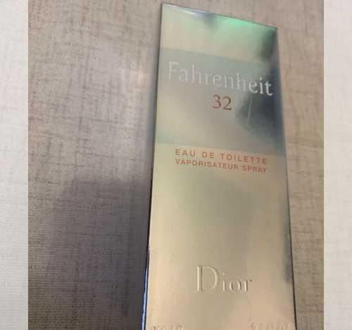 Духи Dior Fahrenheit 32 EAU DE toilette 100ml