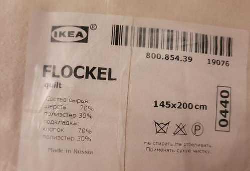 Плед покрывало одеяло овечья шерсть 145*200 IKEA