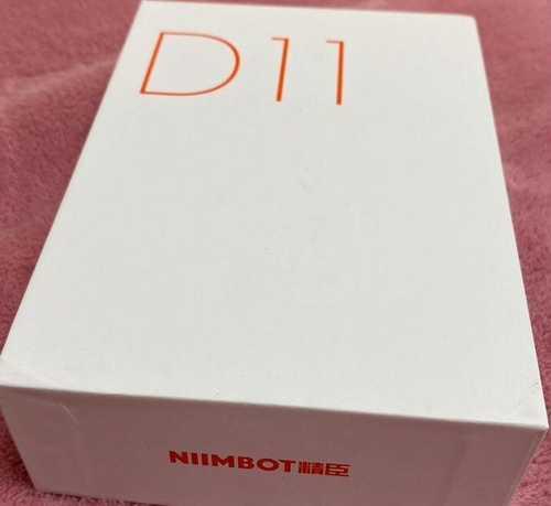 Портативный принтер Niimbot D11
