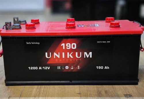 Аккумулятор Unikum 190Ah с доставкой