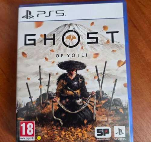Ghost of yotei диск новый Русская озвучка