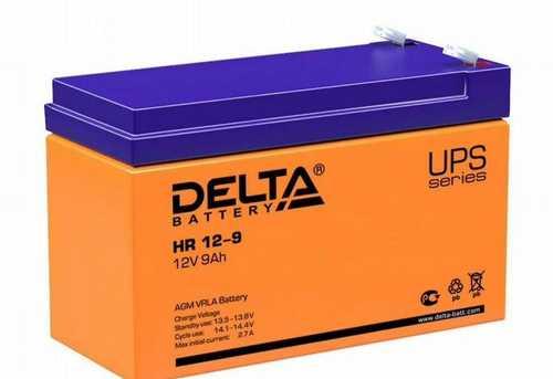 Аккумуляторная батарея Delta HR 12-9 (12V / 9Ah)