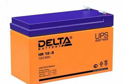 Аккумуляторная батарея Delta HR 12-9 (12V / 9Ah)