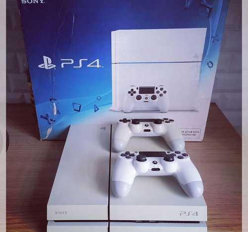 Sony playstation 4 White   много игр