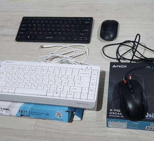 Мышь a4tech X7 Комплект с клавиатурой FK11