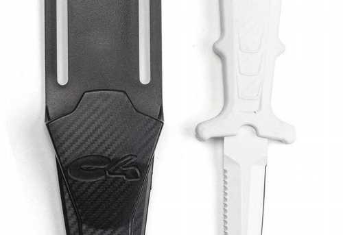 Нож для дайвинга С4 Carbon Naifu S White,16 см