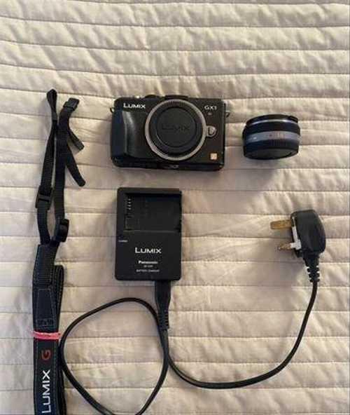 Фотоаппарат panasonic lumix gx1 с объективом 14mm