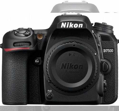 Цифровой фотоаппарат nikon D7500 body