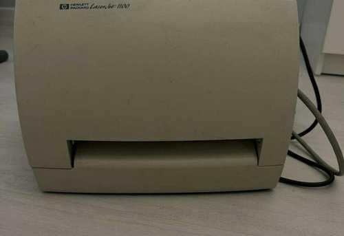 Принтер лазерный hp laser jet 1100