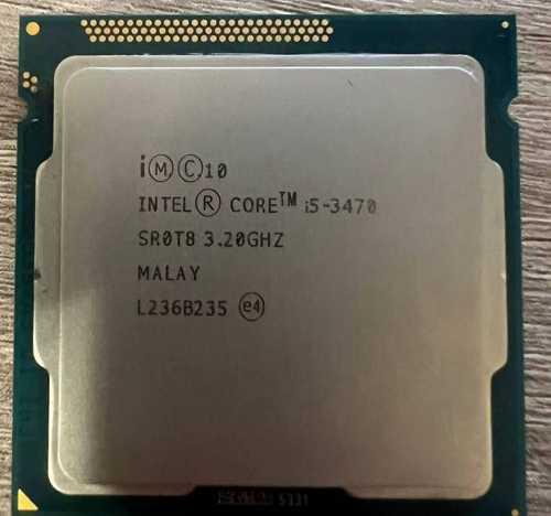 Процессор intel core i5 3470