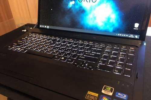 Большой мощный Sony Vaio vpcf2 Core i7/8/1000/FHD