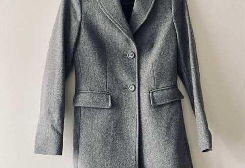 Новое пальто Sisley, шерсть, Италия XS