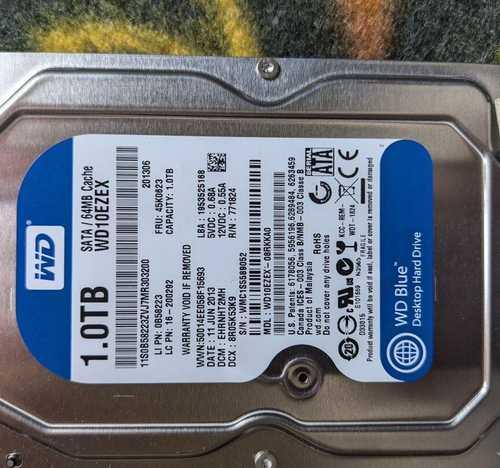 Жесткий диск hdd 1 тб