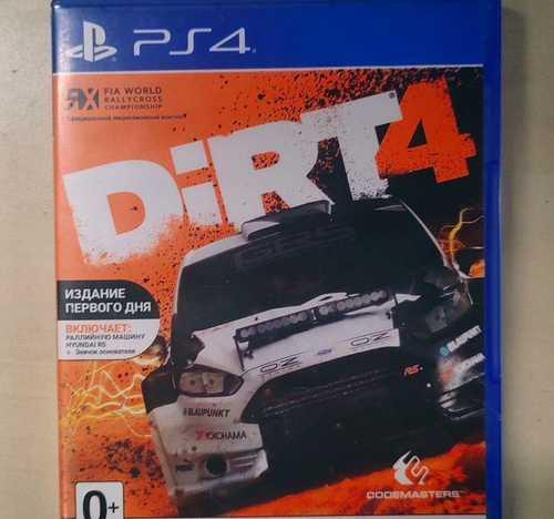 Dirt 4 PS4 Русская версия Санкт-Петербург | Игровые приставки, игры, программы | Festima.Ru ...