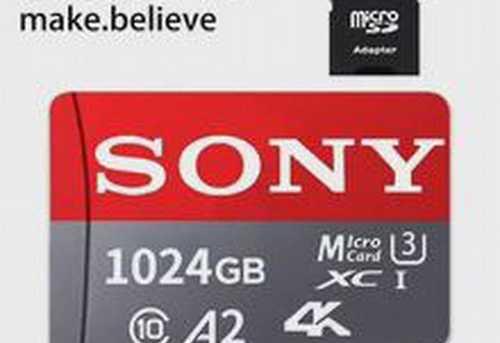 Sony-A2-1Tb micro SD карта памяти C10