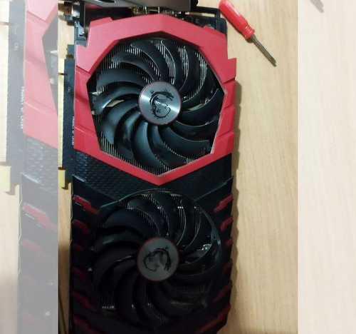 Видеокарта gtx 1060 6gb msi gaming x