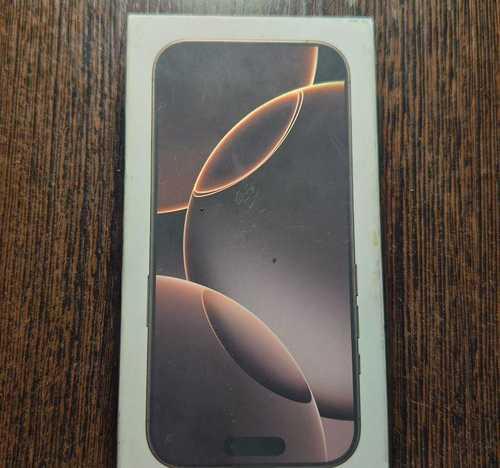 Коробка от iPhone 16 pro max
