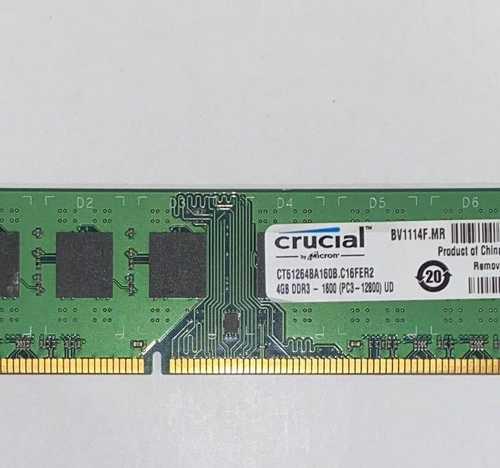 Оперативная память ddr3 4 gb 1600