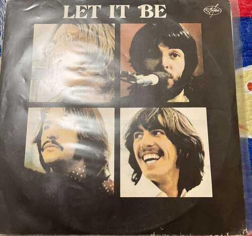 The Beatles - Let it be СССР винил
