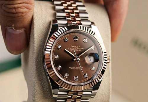 Часы Rolex Datejust 41mm Chocolate Diamond